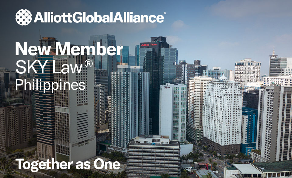 SKY Law appointed to represent Alliott Global Alliance in the Philippines