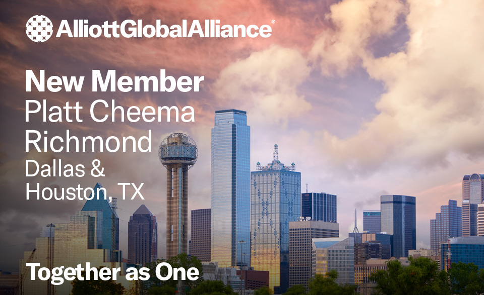Texas Law Firm Platt Cheema Richmond Joins Alliott Global Alliance