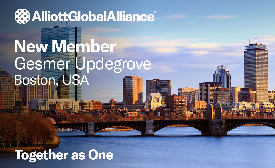 Gesmer Updegrove joins Alliott Global Alliance in Boston